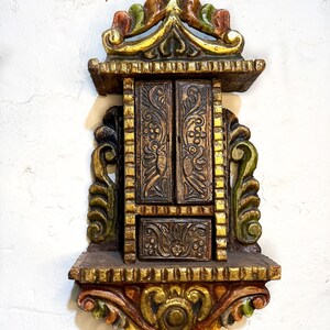 Cuzco School • Colonial Art • Retablo Santo • Original Oil Painting ...