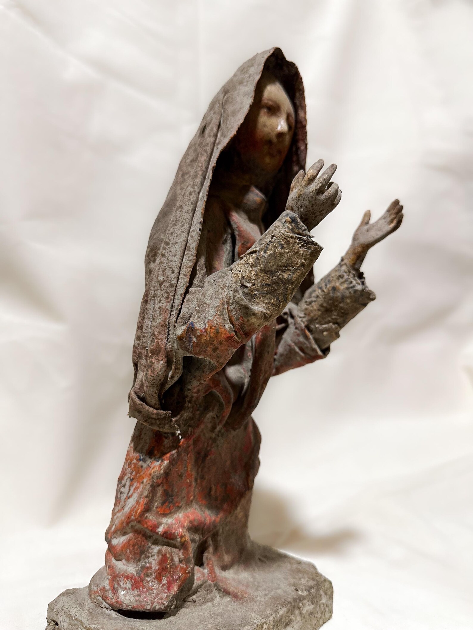 Handcrafted Statue • Old-world Craft • Artisanal Heritage • Religious ...