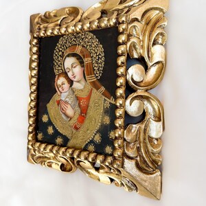 Peruvian Colonial Art • Impressive Peruvian Handmade • Pan De Oro ...