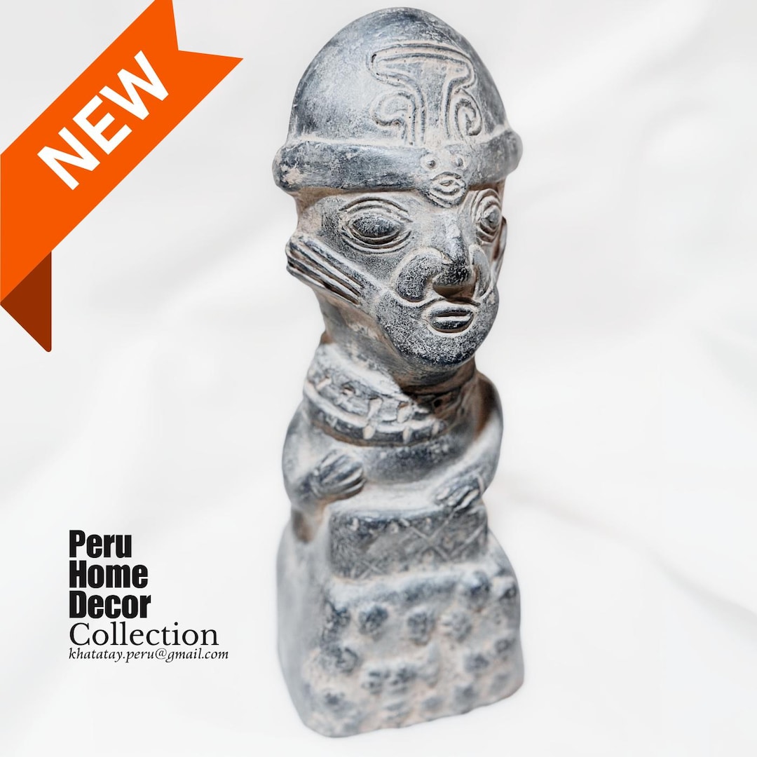 Mochica Culture • Inca Empire Sculpture • Chimu Huaco • Peruvian ...