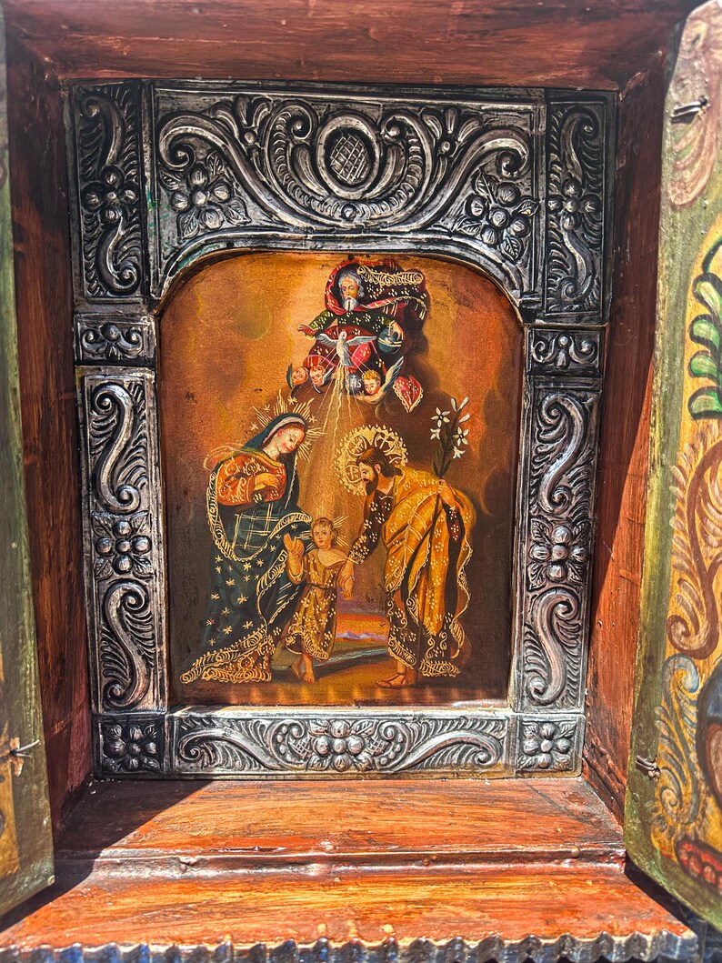 Amazing Peruvian Colonial Cusquenian Art • Pan De Bronce Y Oro ...