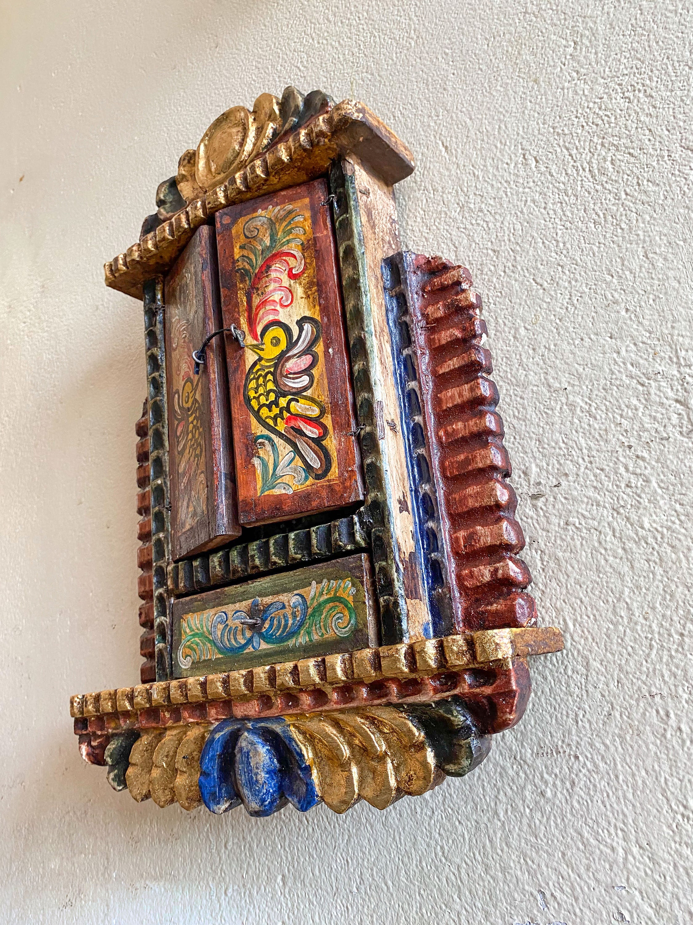 Retablo Colonial Original de Escuela Cusqueña Hermosa peruana hecha a ...