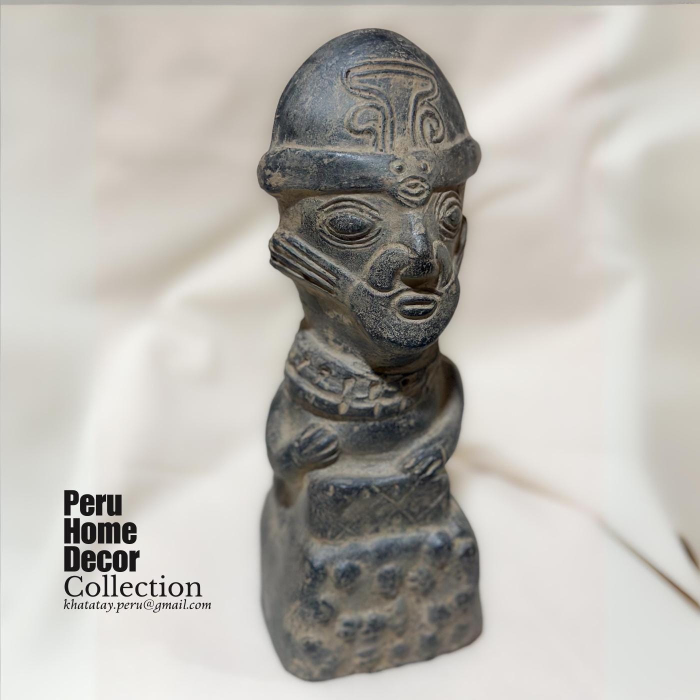 Mochica Culture • Inca Empire Sculpture • Chimu Huaco • Peruvian ...
