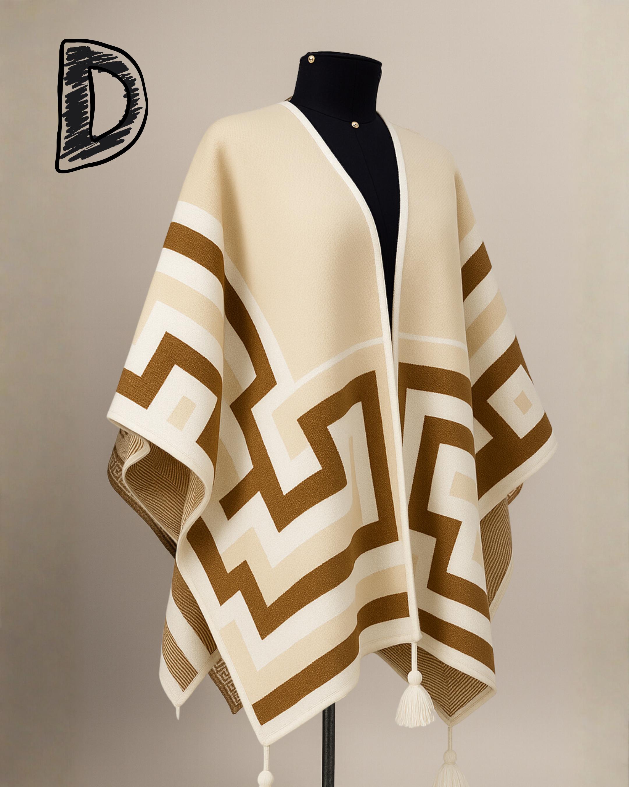 A L P A C A P O N C H O S • Handmade Alpaca Ruana • Peruvian Wool ...