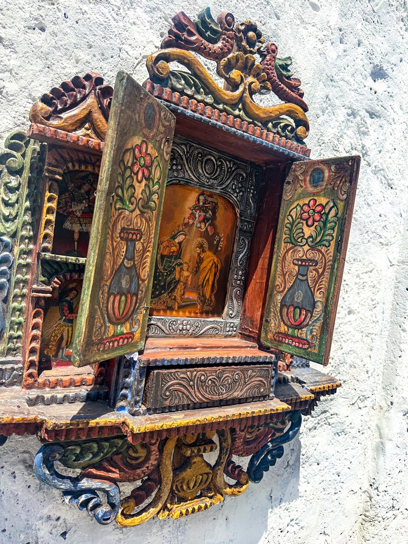Amazing Peruvian Colonial Cusquenian Art • Pan De Bronce Y Oro ...