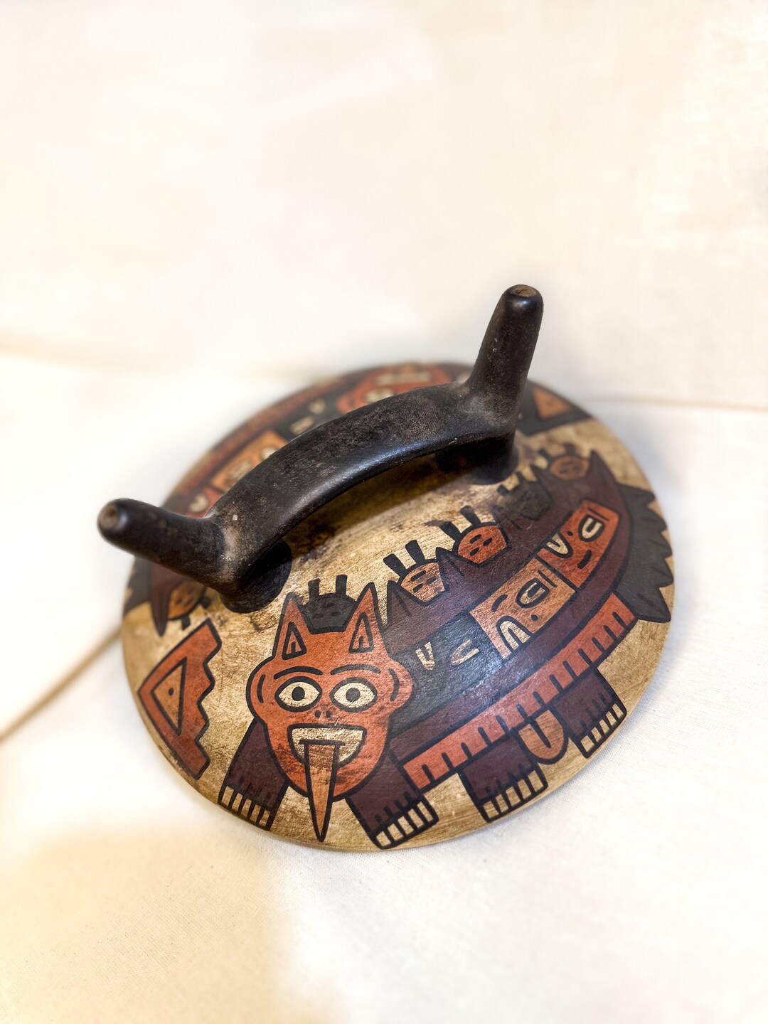 Chamuco Sculpture It's Ending Soon Nazca Lines Ceramica Nazca Huaco ...