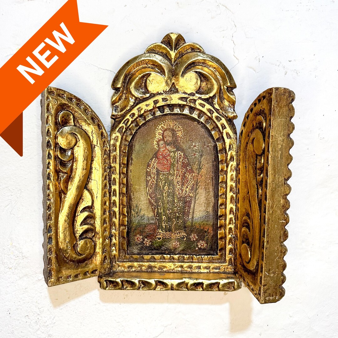 Pan De Oro • Peruvian Colonial Art • Impressive Peruvian Handmade • Pan De Oro • Colonial ...