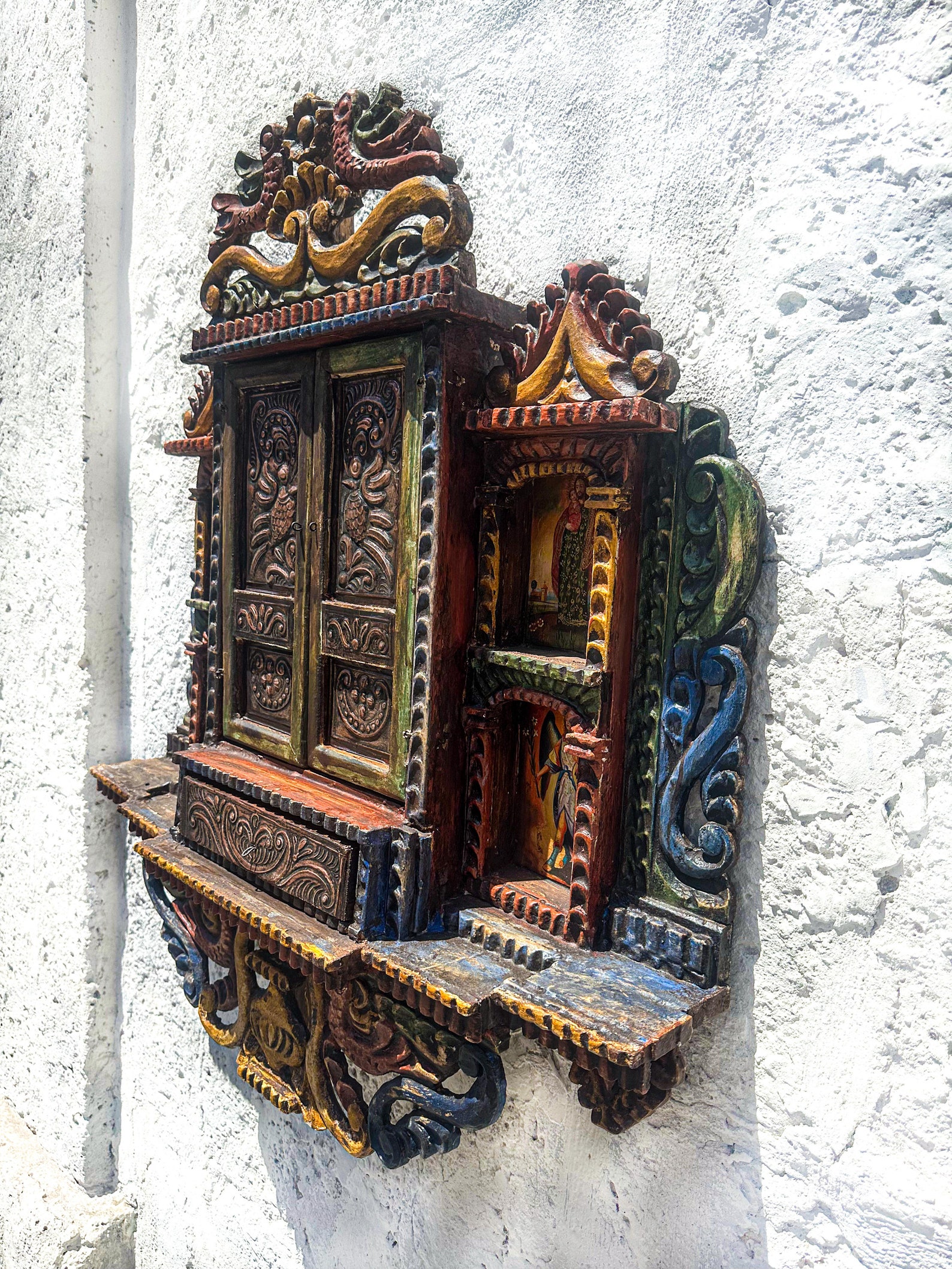 Amazing Peruvian Colonial Cusquenian Art • Pan De Bronce Y Oro ...
