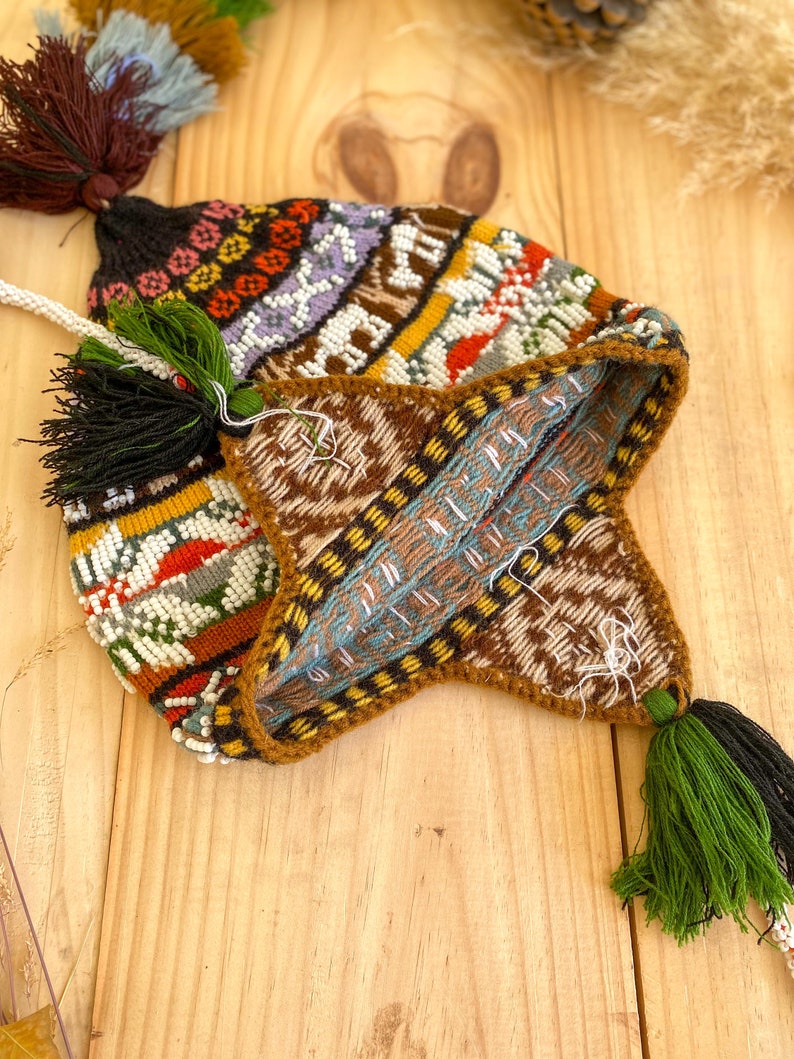 Peruvian Unisex Chullo Shaman Chullo Andean Mountain Hat Winter Sale - Etsy