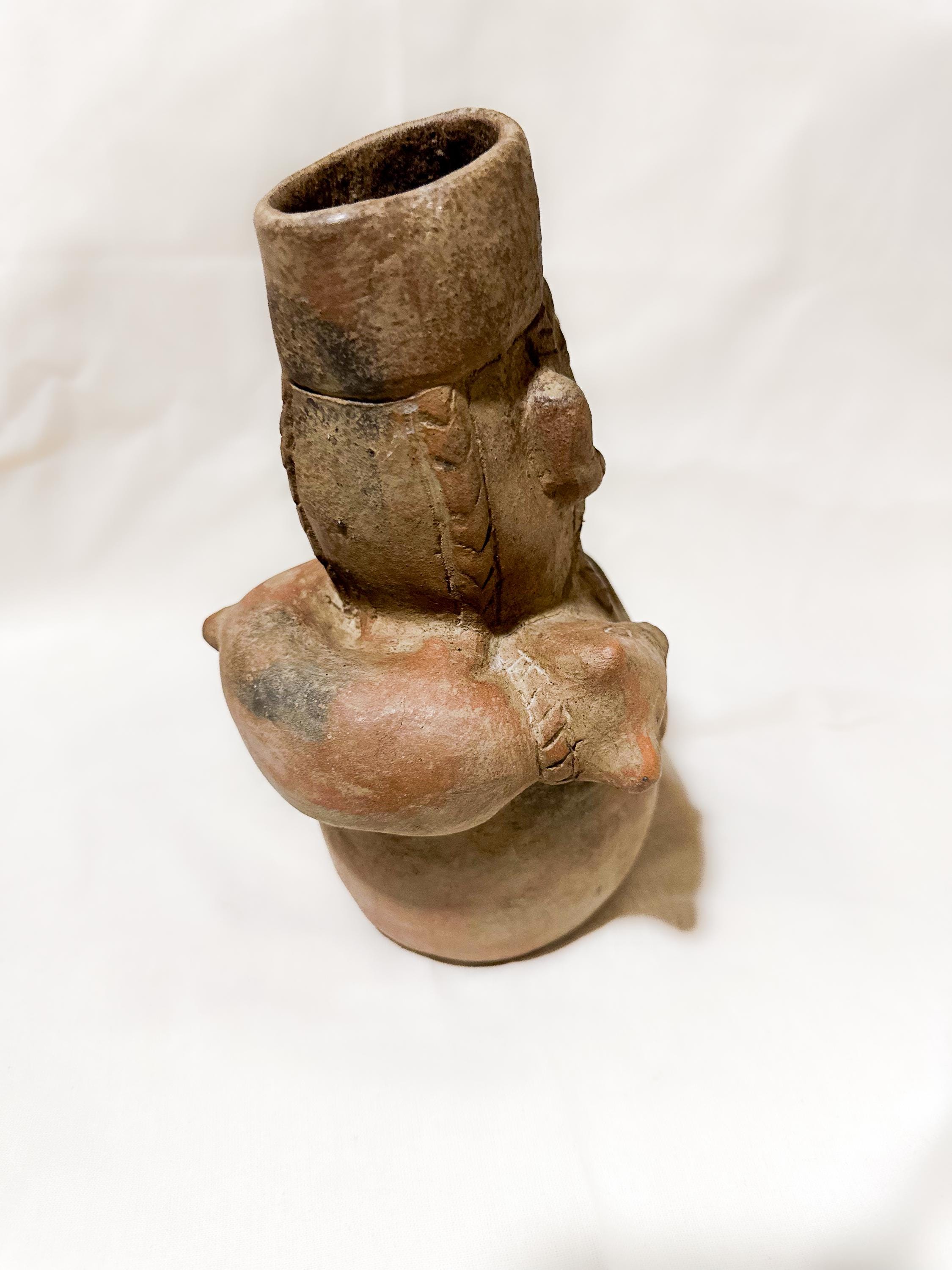 Peruvian Ceramic Masterpieces•authentic Nazca Culture Stirrup Vessel•it ...