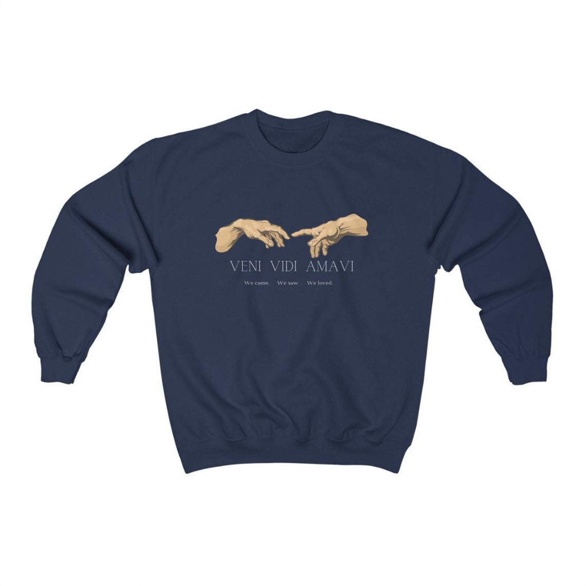 Veni Vedi Amavi Academia Clothing Poet Sweatshirt Reading - Etsy