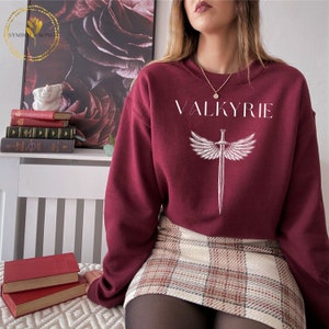 Valkyrie Sweatshirt, ACOSF Sweatshirt, ACOTAR Sweater, Nesta, A Court ...