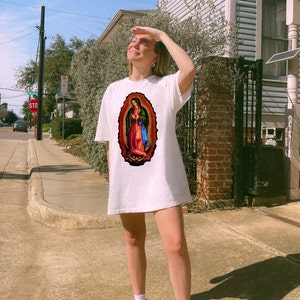 Virgin Mary Shirt, Mother Mary Shirt, Our Lady of Guadalupe Shirt ...