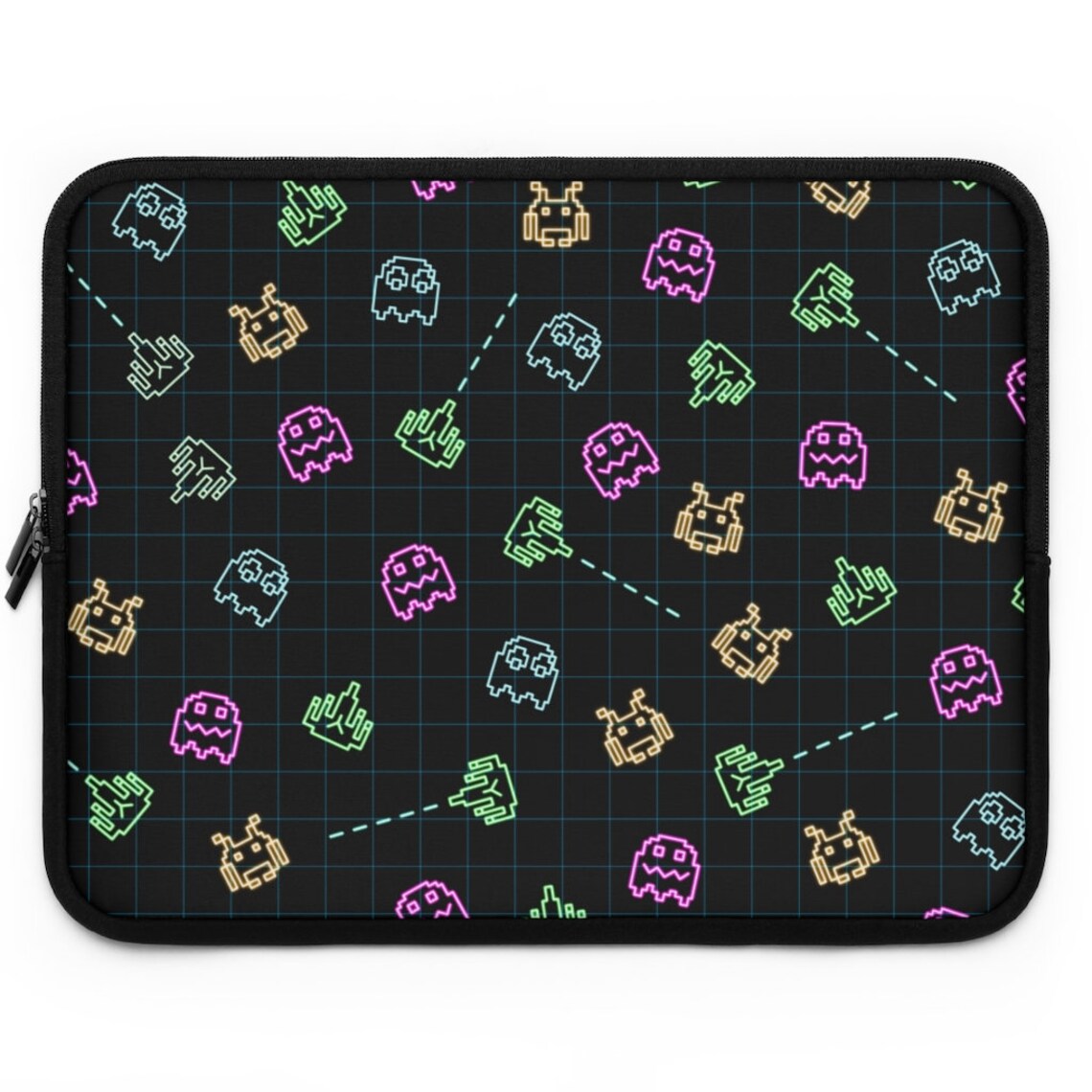Alien Laptop Case Video Game Space Laptop Sleeve Cute - Etsy