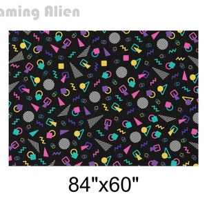 Retro Arcade Carpet, Indoor Outdoor, Memphis Design Area Rug, 80s 90s ...