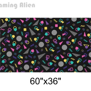 Retro Arcade Carpet, Indoor Outdoor, Memphis Design Area Rug, 80s 90s ...