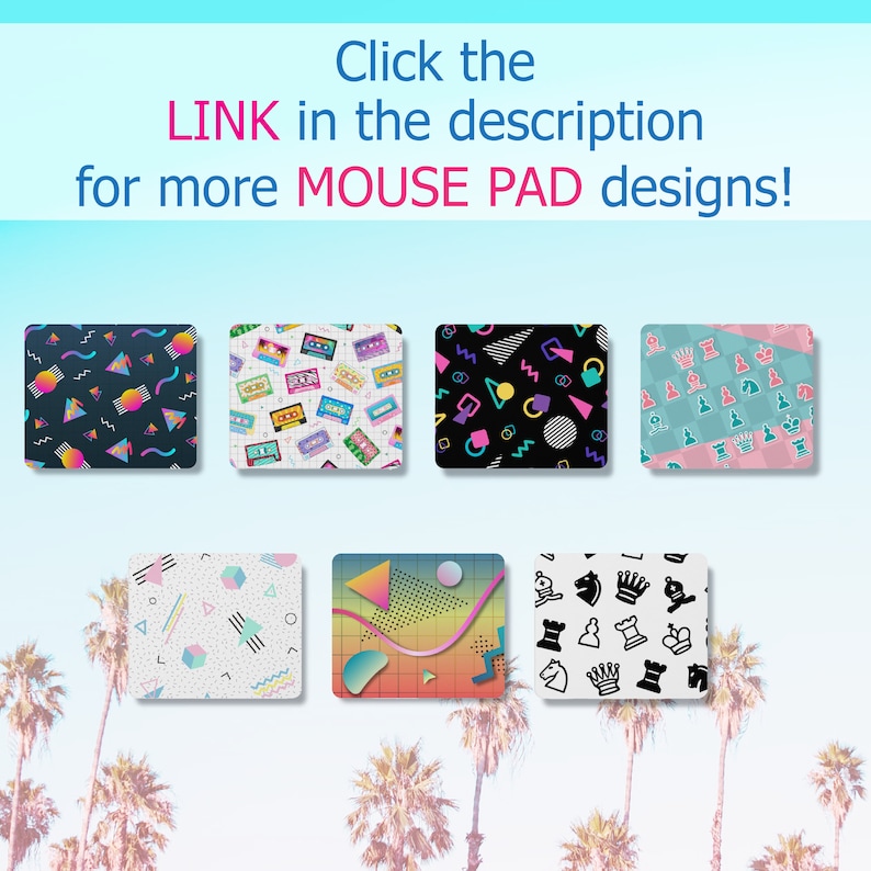 Retro Mouse Pad Arcade Desk Mat 90s Mouse Pad Cute Mouse - Etsy