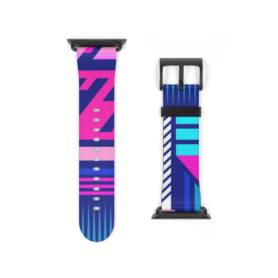 Vaporwave Apple Watch Band 38mm, 40mm, 44mm, 45mm, Retro, Synthwave ...