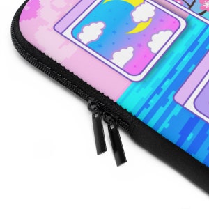 Kawaii Vaporwave Aesthetic Laptop Case, Cute Retro Laptop Sleeve Bag ...
