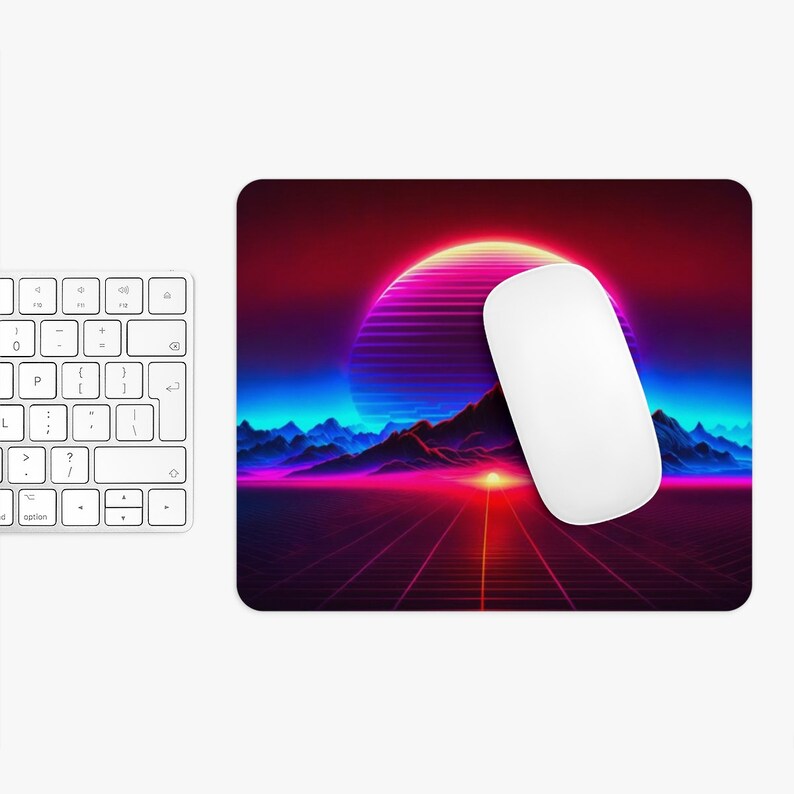 Retro 80s Desk Mat 90s Gaming Mouse Pad XXL Extra-large - Etsy