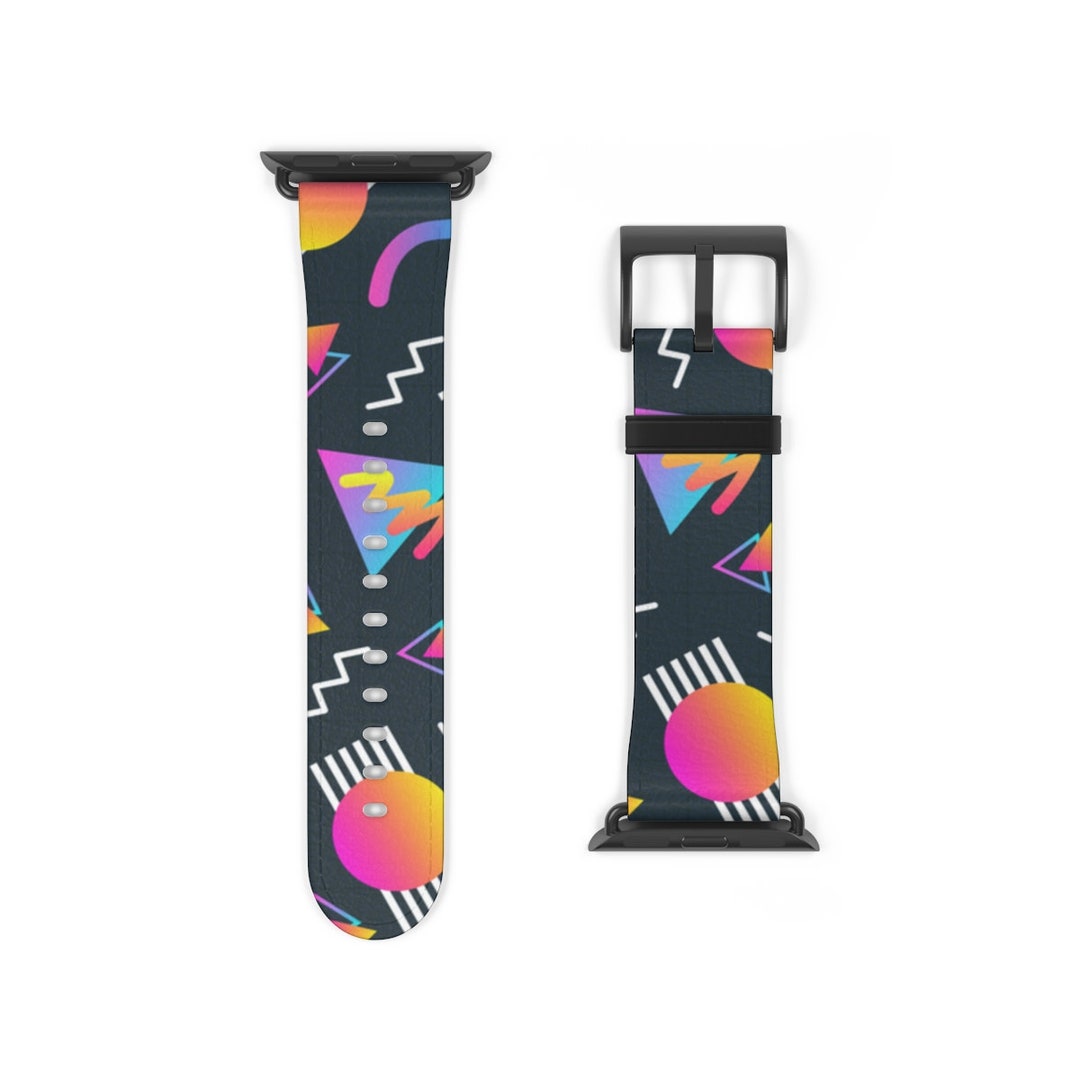 Vaporwave Apple Watch Band 38mm, 40mm, 44mm, 45mm, Retro, Synthwave ...