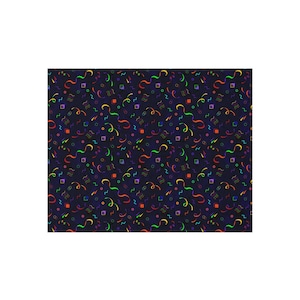 Arcade Carpet, Colorful Area Rug, 80s 90s Trippy Accent Floor Mat ...