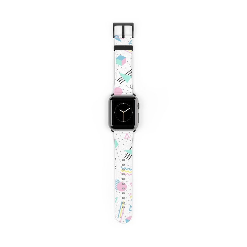 Memphis Style Apple Watch Band 38mm, 40mm, 44mm, 45mm, Retro, Synthwave ...