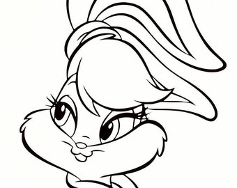 Lola Bunny Sticker | Etsy