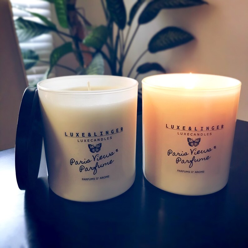 Luxe and Linger Candles (paris Views & Parfume Scented) - Etsy