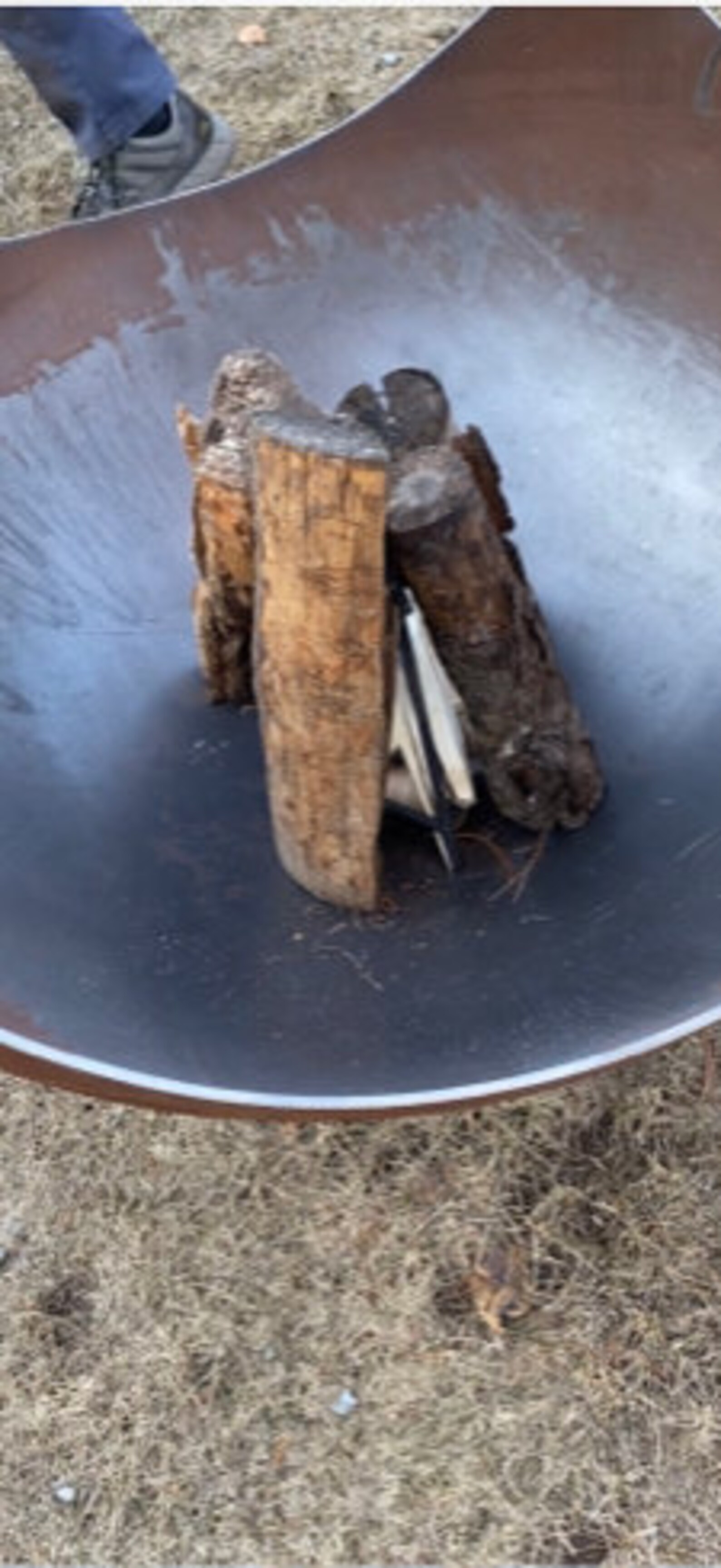 TWO PACK Vertical Fire Pit Grate - Etsy