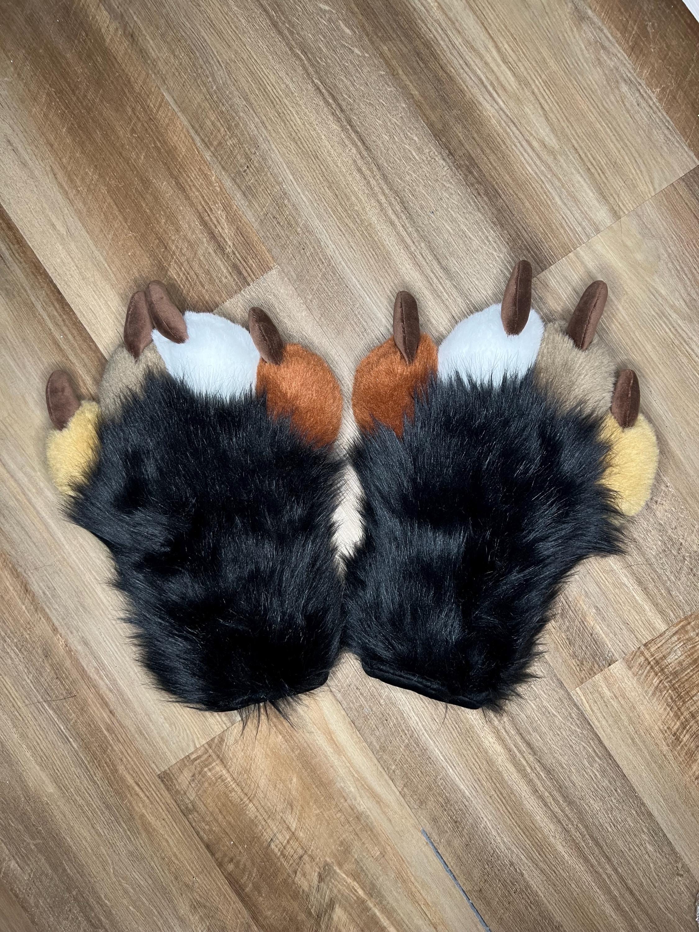 Calico Dog Dinomask Minipartial Premade Fursuit - Etsy