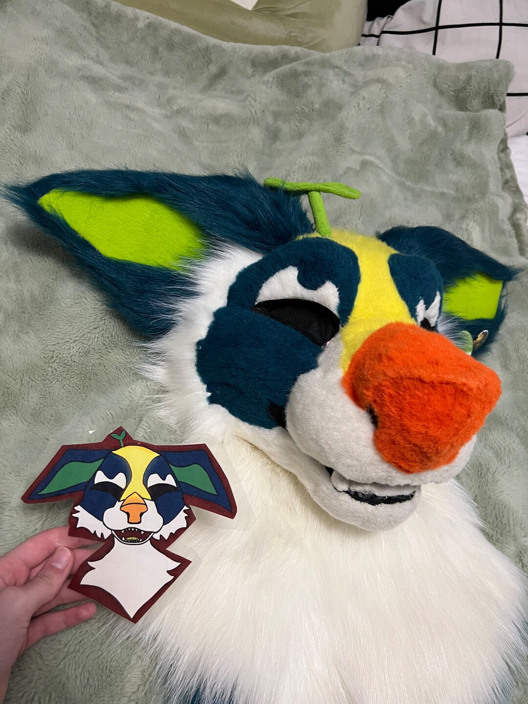 Laminated Fursuit Badge Commissions - Etsy