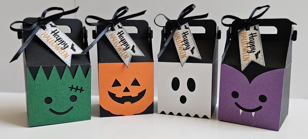 Halloween Treat Boxes, Candy Boxes, Party Treat Boxes, Treats for Class ...