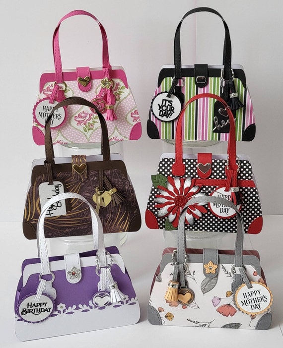 Handmade Paper Purse Gift Bag/gift Card Holders. Birthday - Etsy