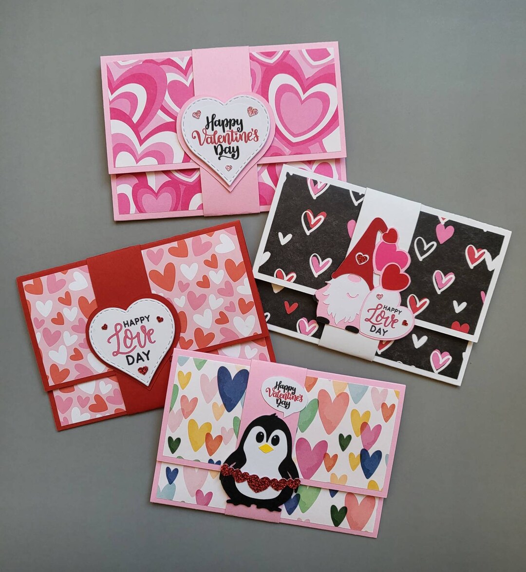 Valentine' Day Gift Card Holder, Money Holder, Holiday Gift Card Holder ...
