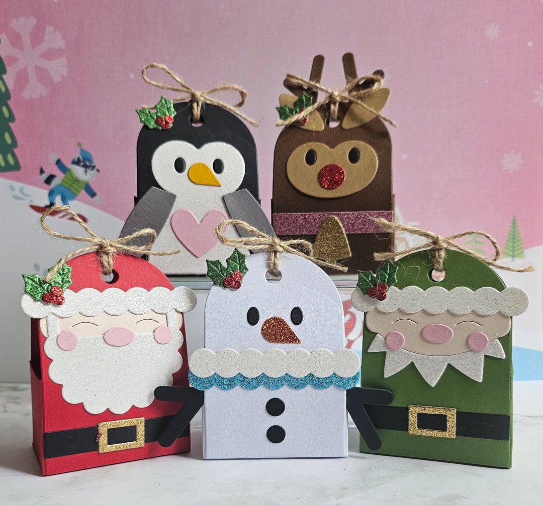Christmas Treat Boxes, Candy Boxes, Party Treat Boxes, Treats for Class ...