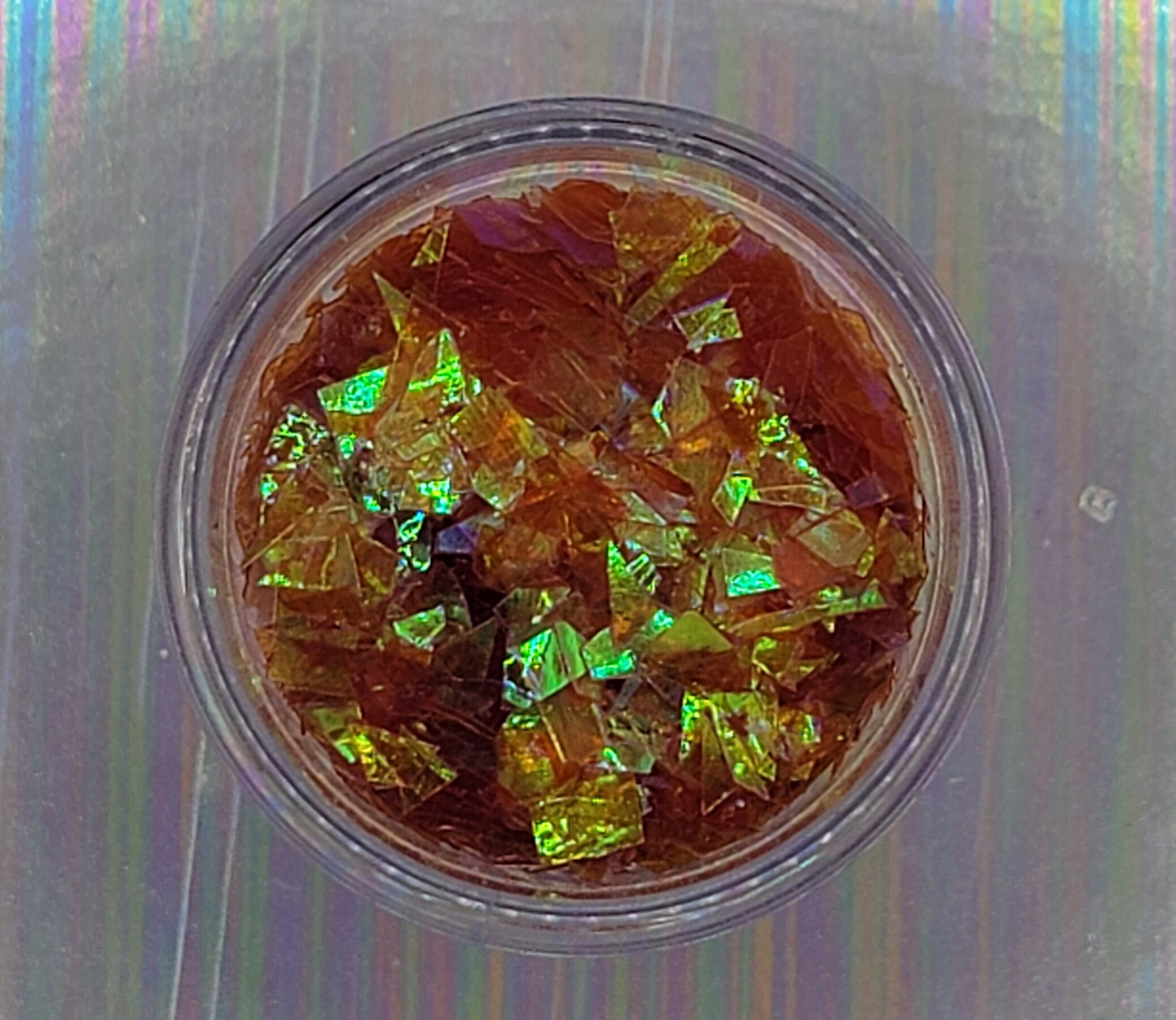 Multi-color Shredded Mylar Flakes / Multi-color Glitter - Etsy