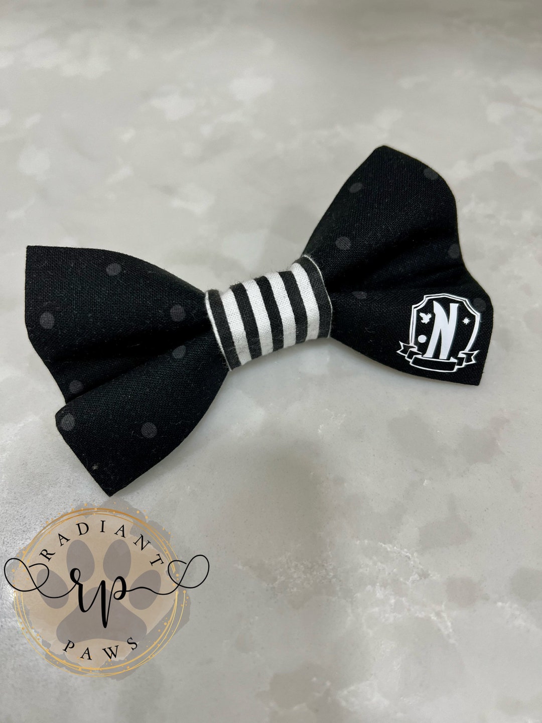 Wednesday Addams Bow Tie - Etsy
