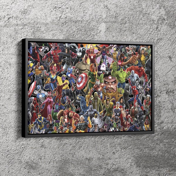 Dc Comics Poster - Etsy