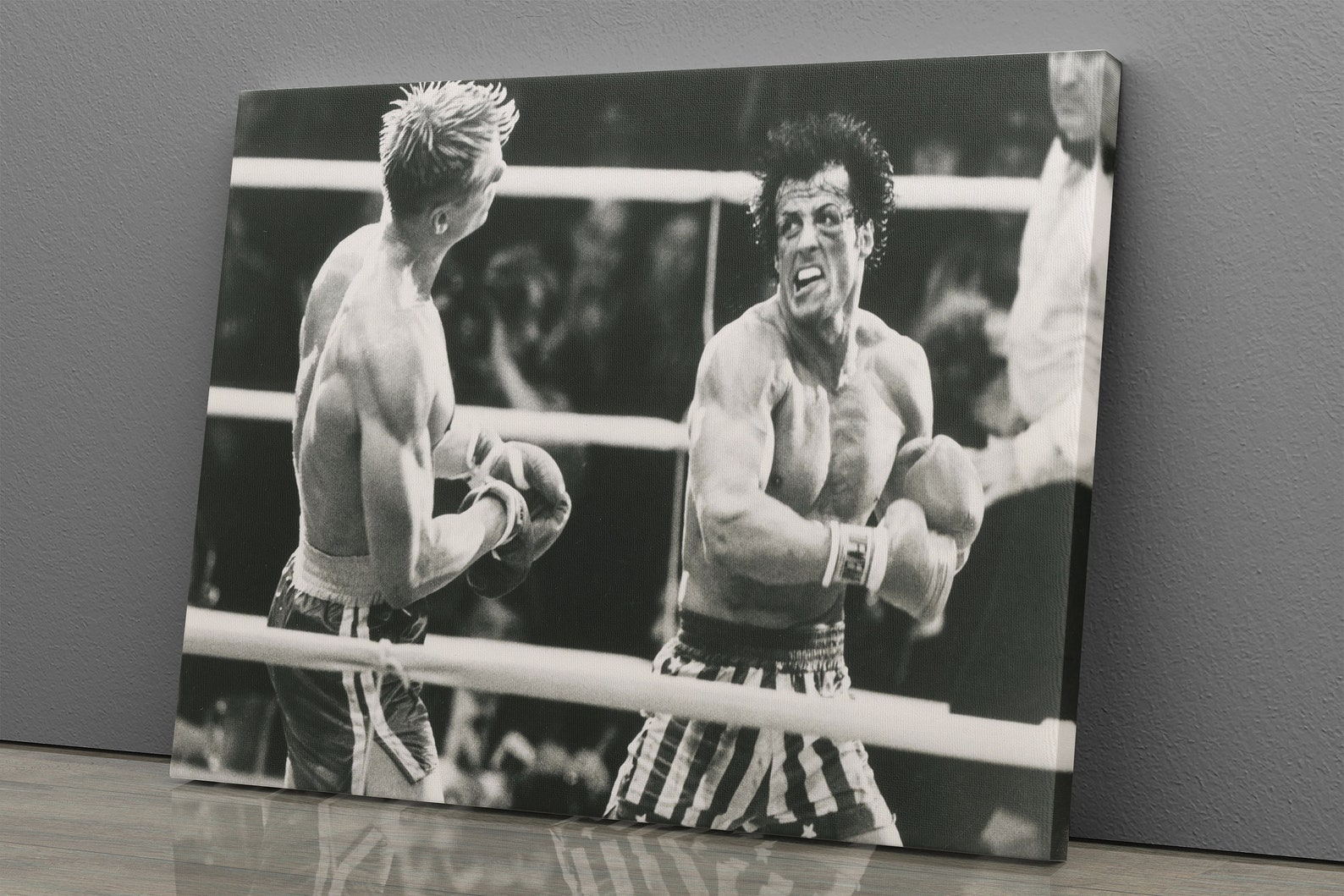 Rocky Balboa Vs Ivan Drago Poster Movie Boxing Canvas Wall Art - Etsy