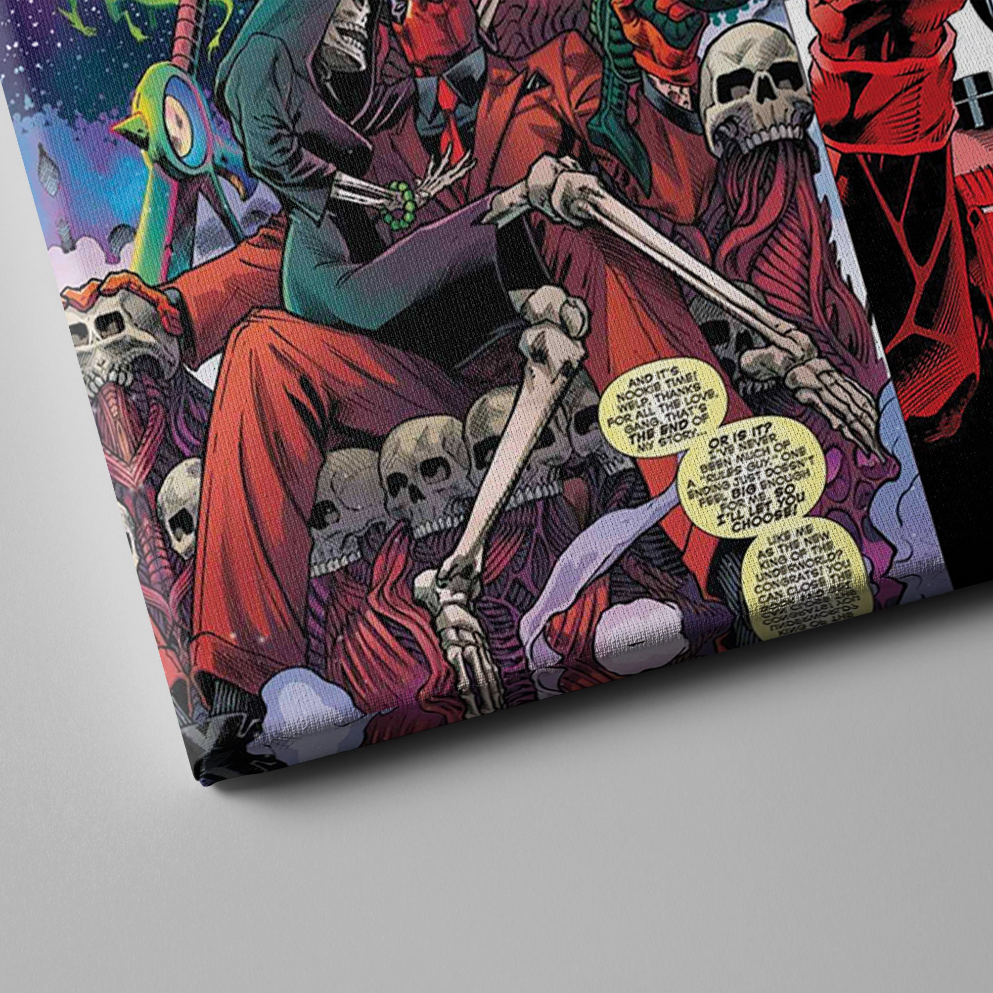 DEADPOOL Collage Art Poster Comics Canvas Wall Art Print Home - Etsy