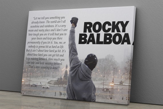 Rocky Quote Poster
