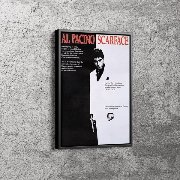 Scarface Poster - Etsy