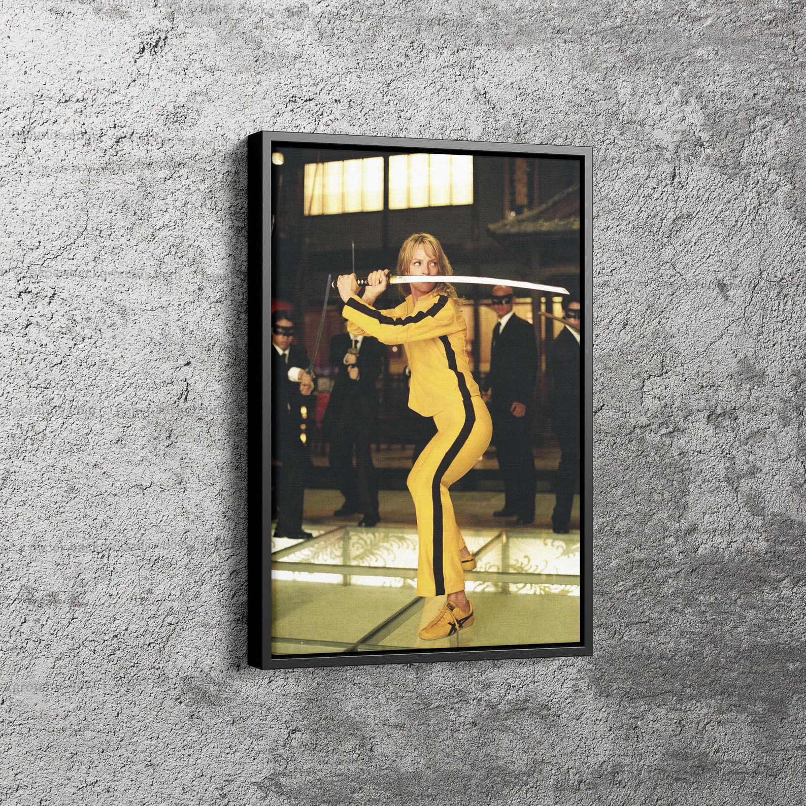 Kill Bill Poster Uma Thurman Movie Scene Canvas Wall Art Home - Etsy UK