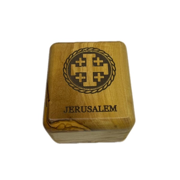 Jerusalem Wood Box - Etsy
