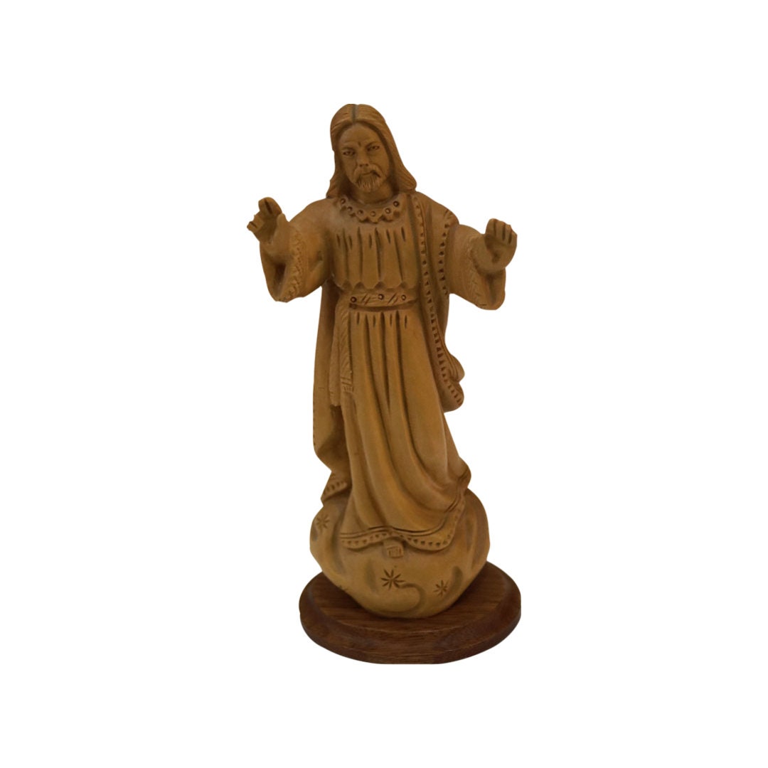 Olive Wood Jesus Christ Figure - Etsy