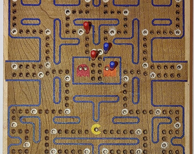 Vintage Video Game Themed 121 Track Cribbage Board Midnight Edition - Etsy