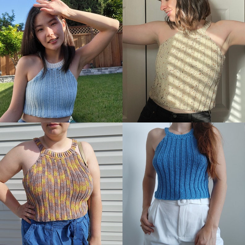 Ya Basic Tank Top Crochet Basic Tank Top PATTERN Simple | Etsy