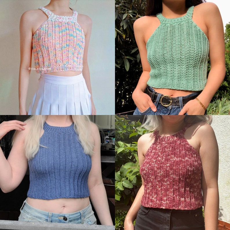 Ya Basic Tank Top Crochet Basic Tank Top PATTERN Simple - Etsy