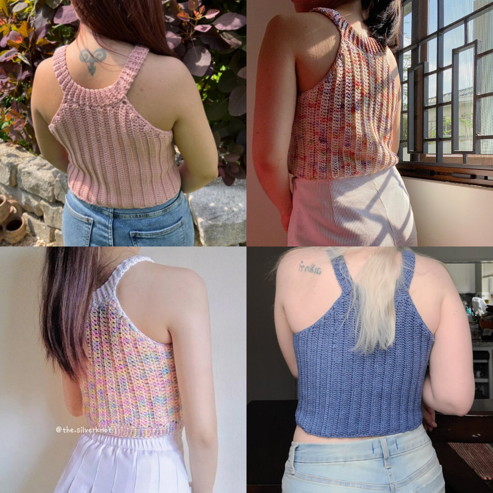 Ya Basic Tank Top Crochet Basic Tank Top PATTERN Simple - Etsy